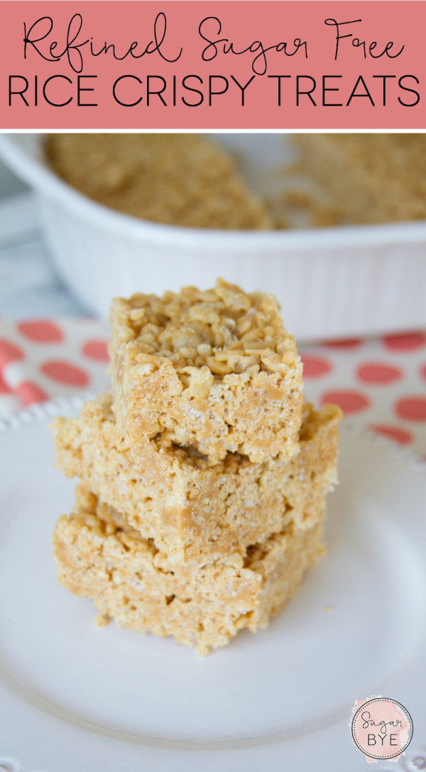 Refined Sugar Free Rice Crispy Treats - SugarBye.com